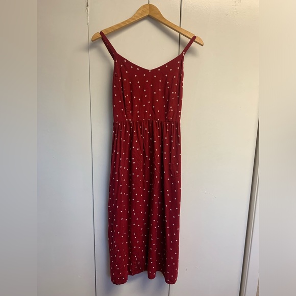 Old Navy | Dresses | Red Polka Dot Strappy Old Navy Sundress | Poshmark